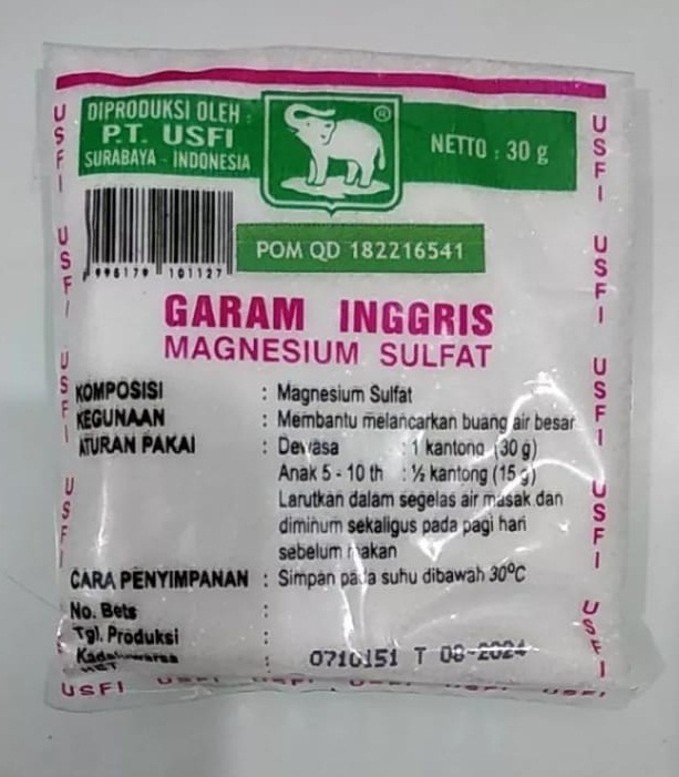Garam Inggris/Obat Pencuci Perut/Obat Pencahar/BISA COD | Lazada Indonesia