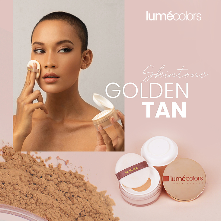 Lumecolors Bedak Powder Tahan Lama Anti Luntur Bedak Tabur Tahan Lama ...