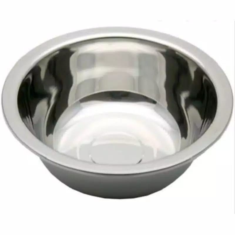 Stainless Steel Baskom/Waskom/Mangkuk Merk 555 Uk 18cm | Lazada Indonesia