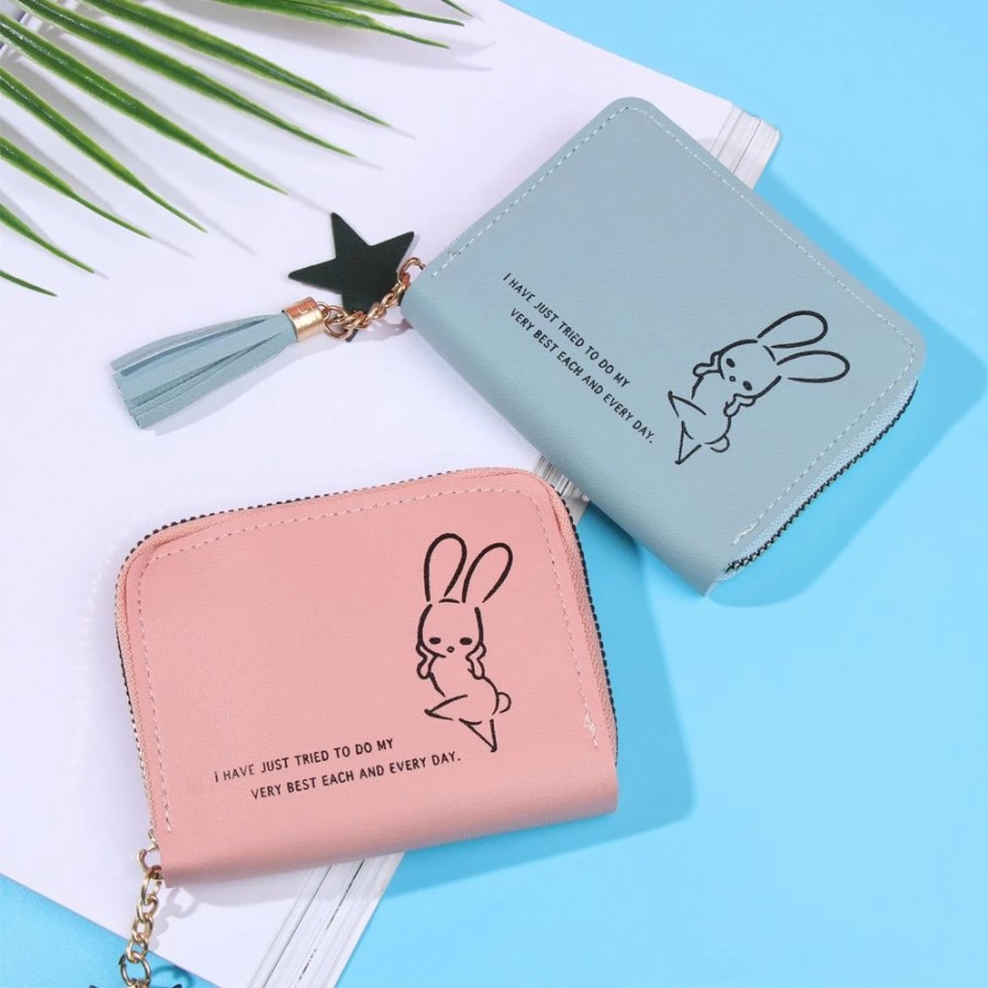 KEKINIAN W173 Dompet Wanita Cute Rabbit Women Wallet | Lazada Indonesia