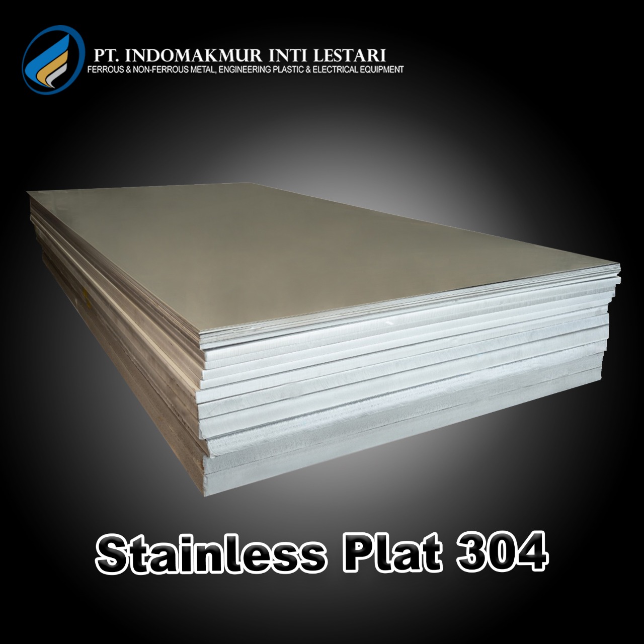 STAINLESS PLATE SS 304 UKURAN 0.6 mm x 1.220 mm x 2.440 mm | Lazada ...