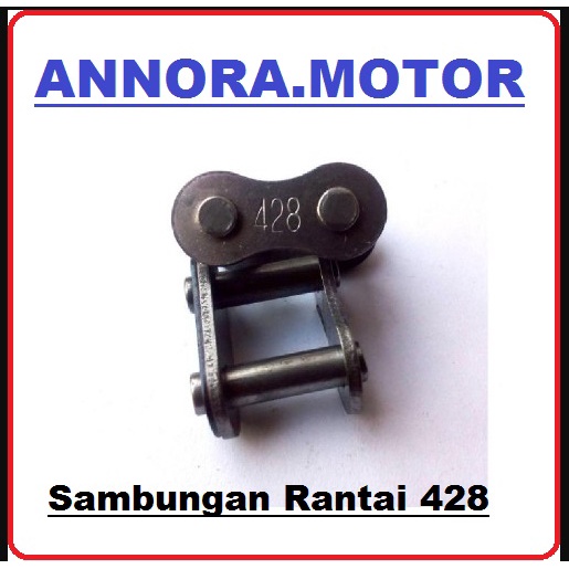 Sambungan Rantai 428 / Spi Penyambung Rante Motor Ukuran 428 | Lazada ...