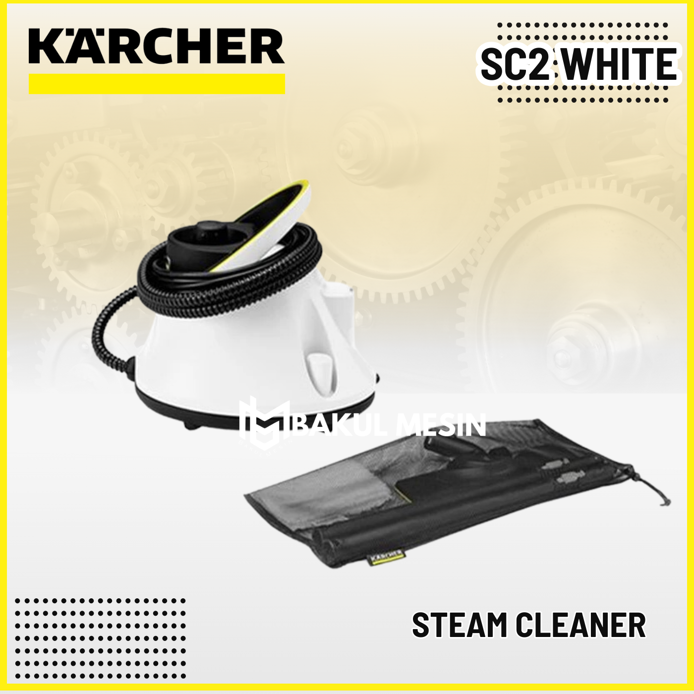 Steam Cleaner Karcher SC 2 Deluxe Easyfix Premium *SEA SC2 White ...