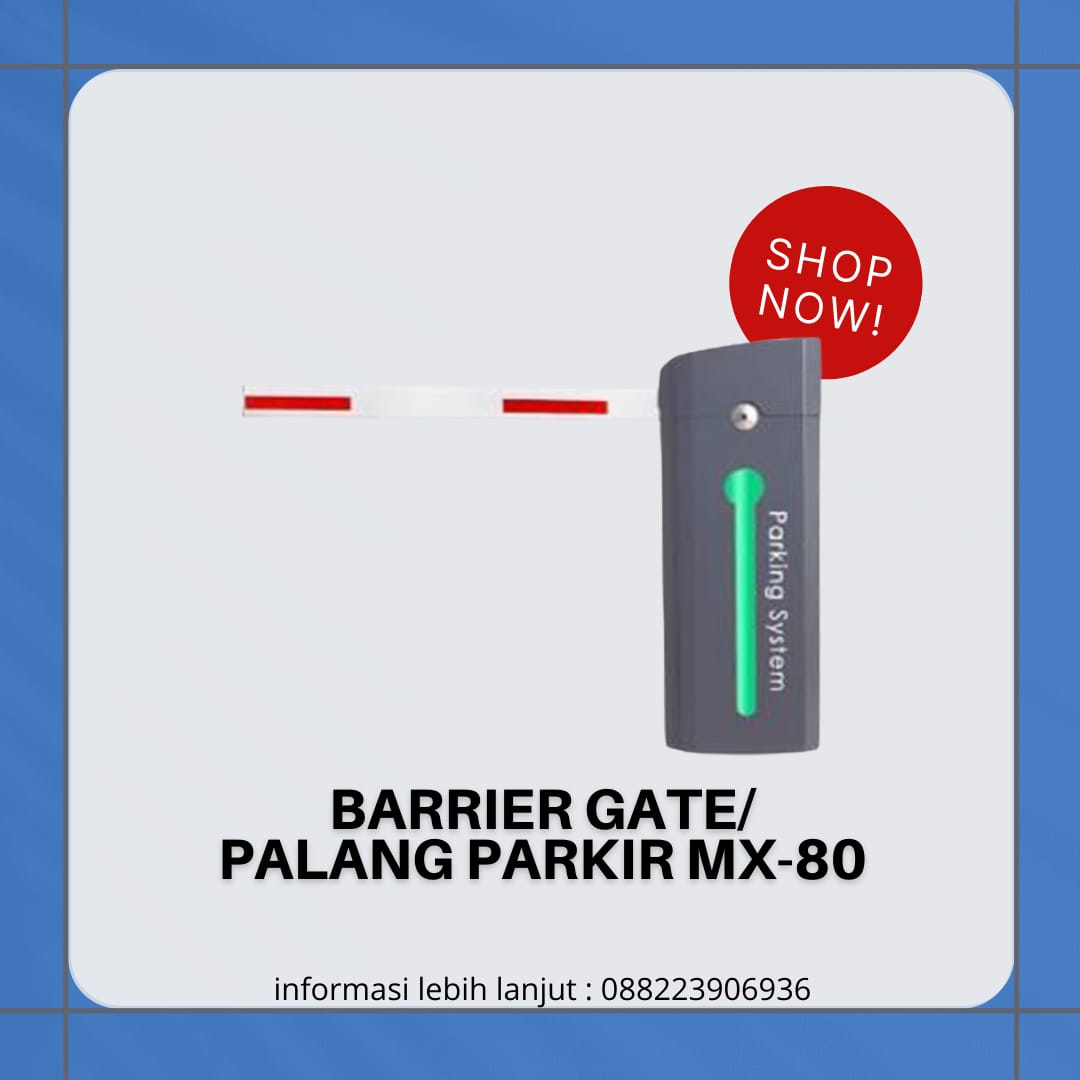 Palang Parkir Palang Otomatis Palang Perumahan Barrier Gate Mx-80