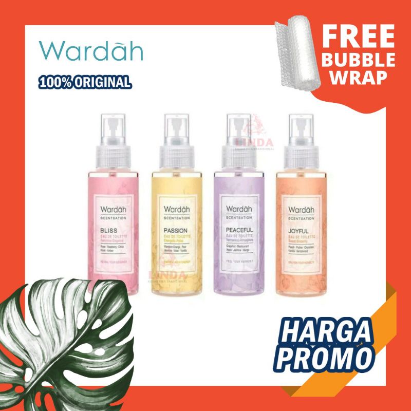 Wardah Scentation Body Mist 100 ml | Lazada Indonesia