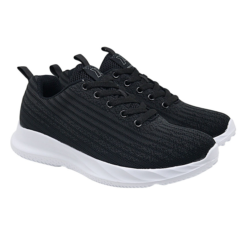 Precise Keido LC W Sepatu Sneakers Sekolah - Black/White | Lazada Indonesia