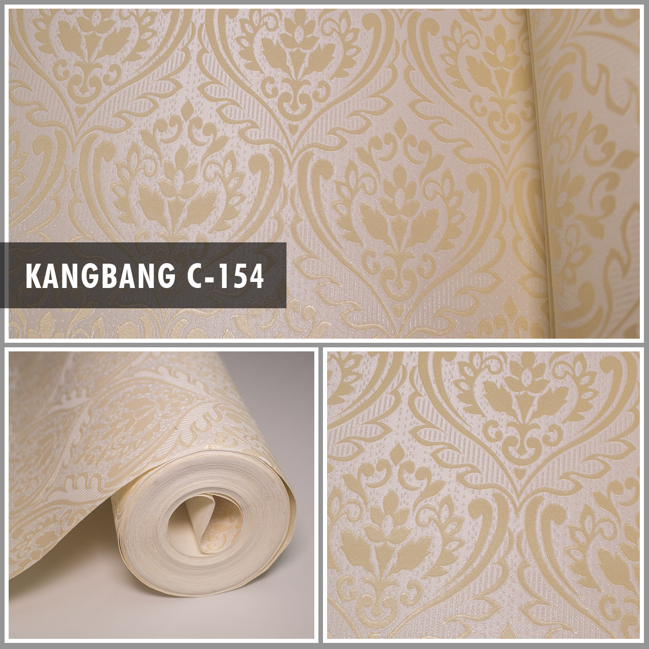 Wallpaper dinding vinyl premium motif batik | Lazada Indonesia