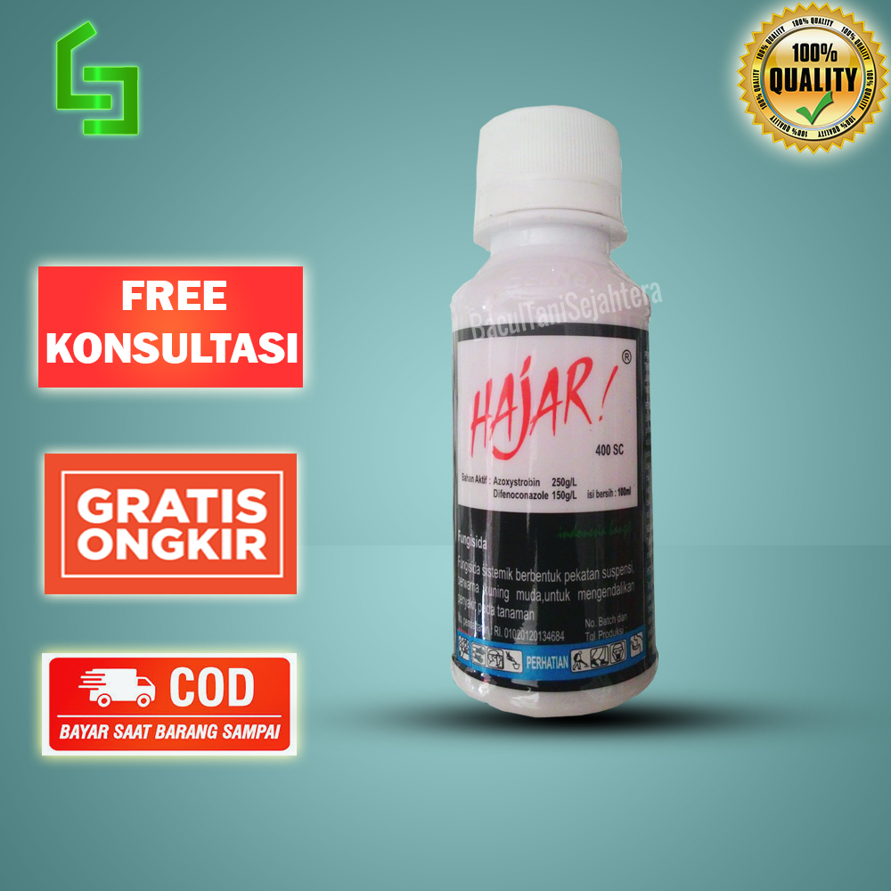 HAJAR 400 sc 250 ML FUNGISIDA untuk mencegah penyakit tanaman | Lazada ...