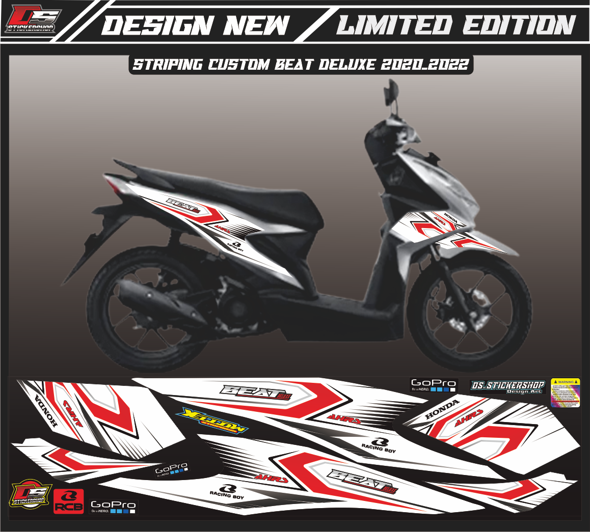 STRIPING BEAT DELIXE VARIASI/STRIPING BEAT DELUXE 2020-2022/STRIPING ...