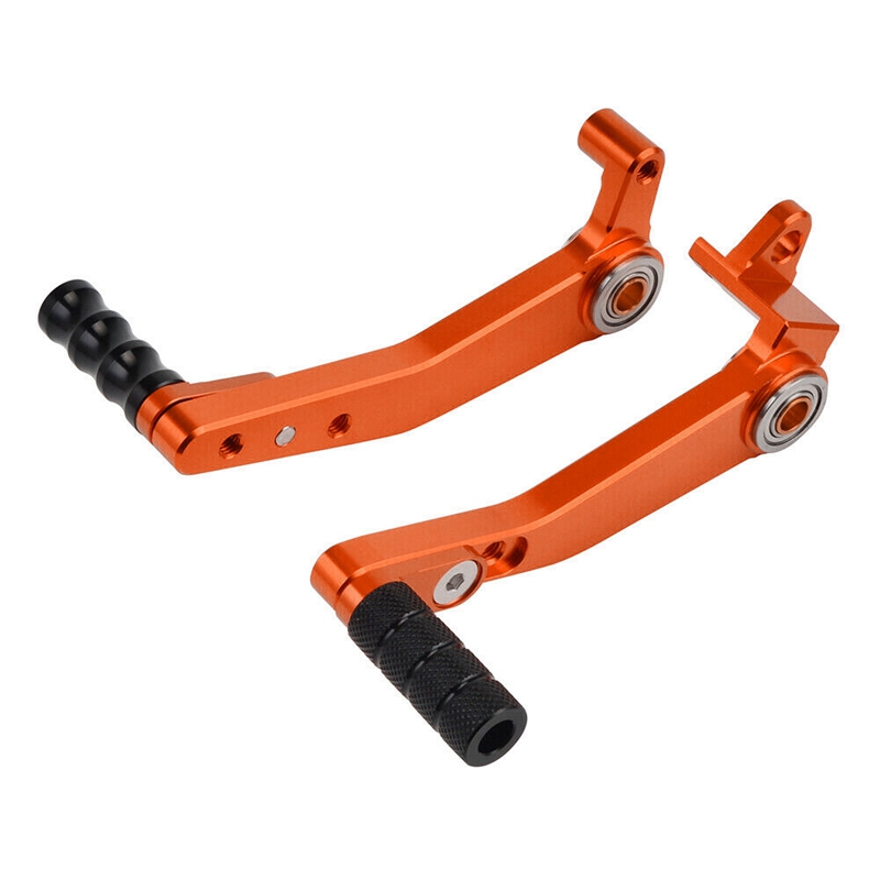 Pair CNC Billet Foot Brake Pedal Gear Shift Lever for KTM Duke RC 125 ...