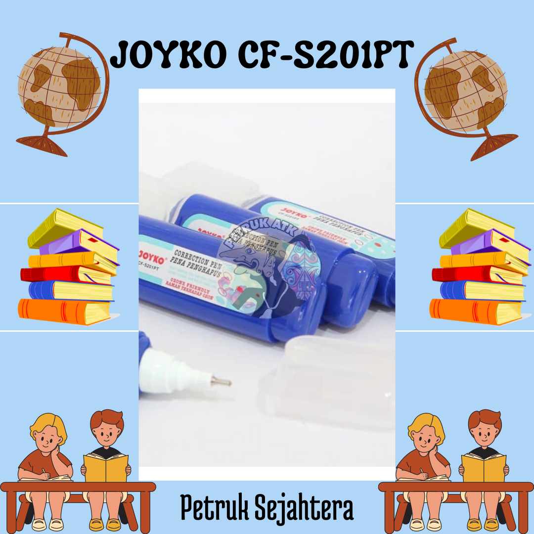 [PCS] CORRECTION FLUID JOYKO CF-S201PT UJUNG LOGAM | Lazada Indonesia