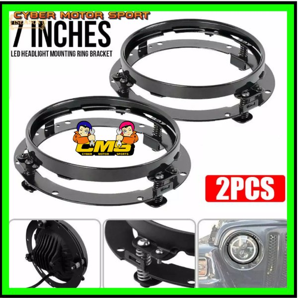 Bracket lampu chevrolet trooper isuzu trooper Headlamp bulat 7 inch ...