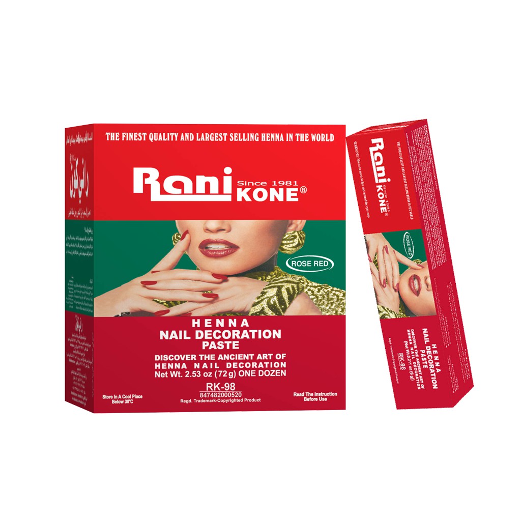 Rani Kone Henna 6 gram - Pacar Kuku Henna banyak varian warna / murah ...