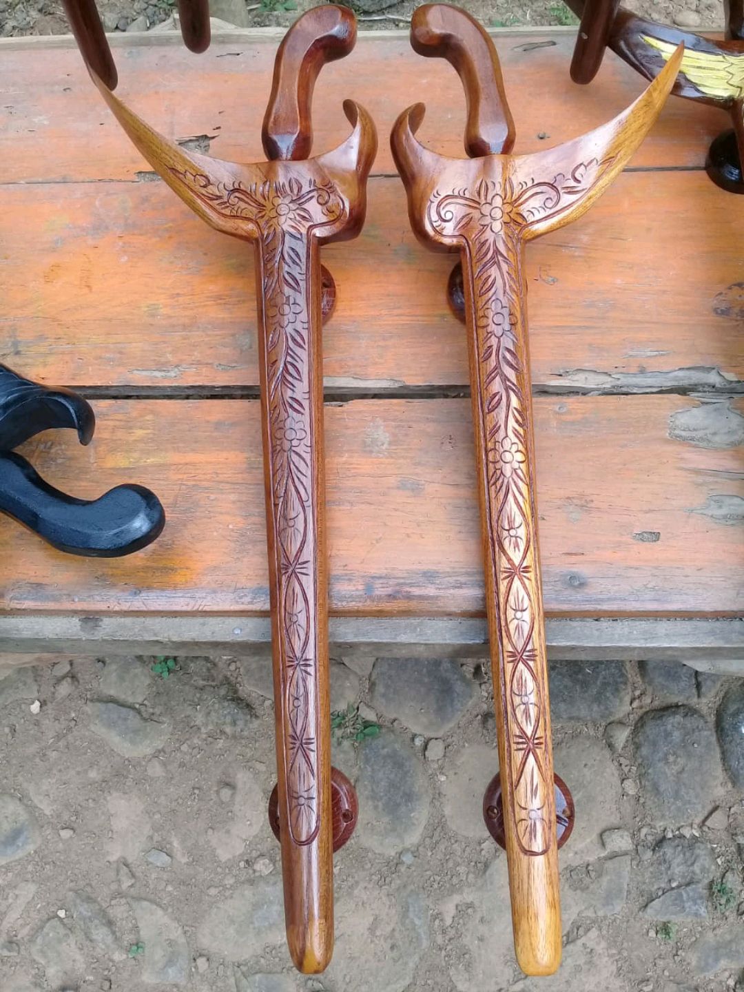 HENDEL PINTU MODEL kayu jati | Lazada Indonesia