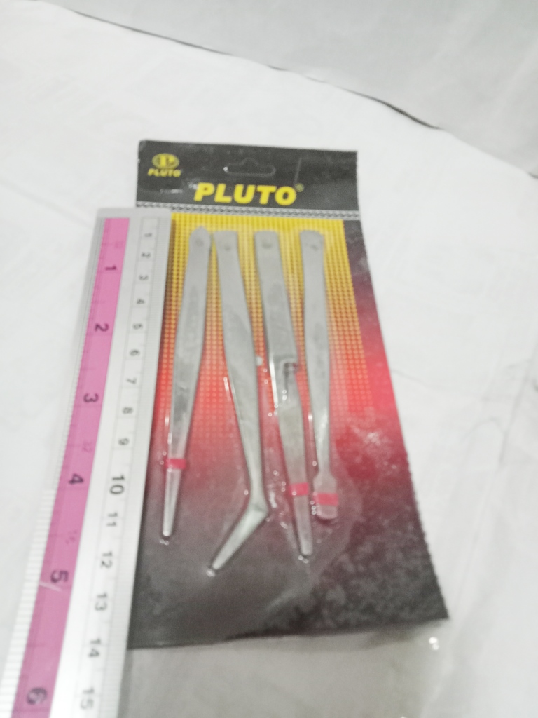 Paket 4 model jepitan Pinset bisa buat cadangan atau Pingset Stainless ...