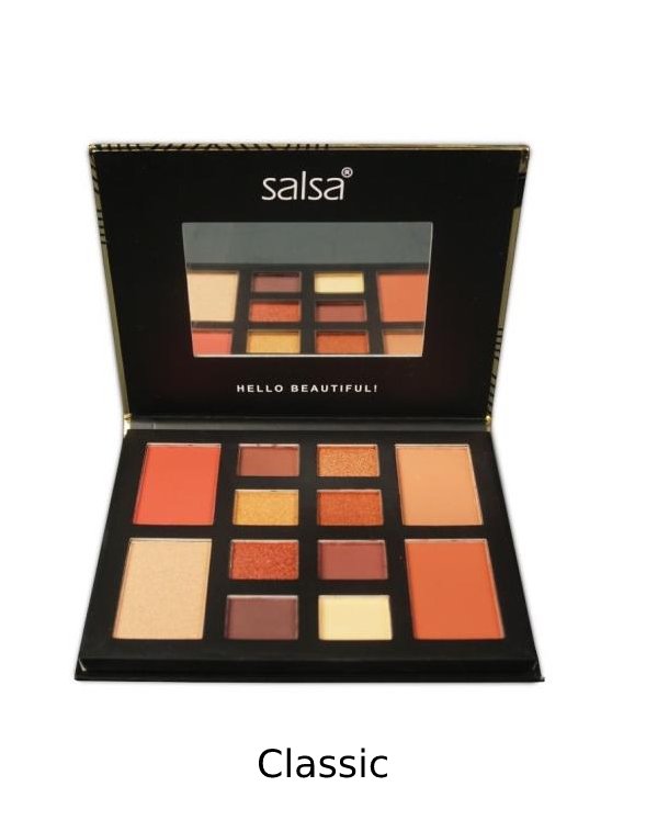 SALSA RHAPSODY FACE PALETTE / MAKE UP KIT / EYESHADOW PALLET | Lazada ...