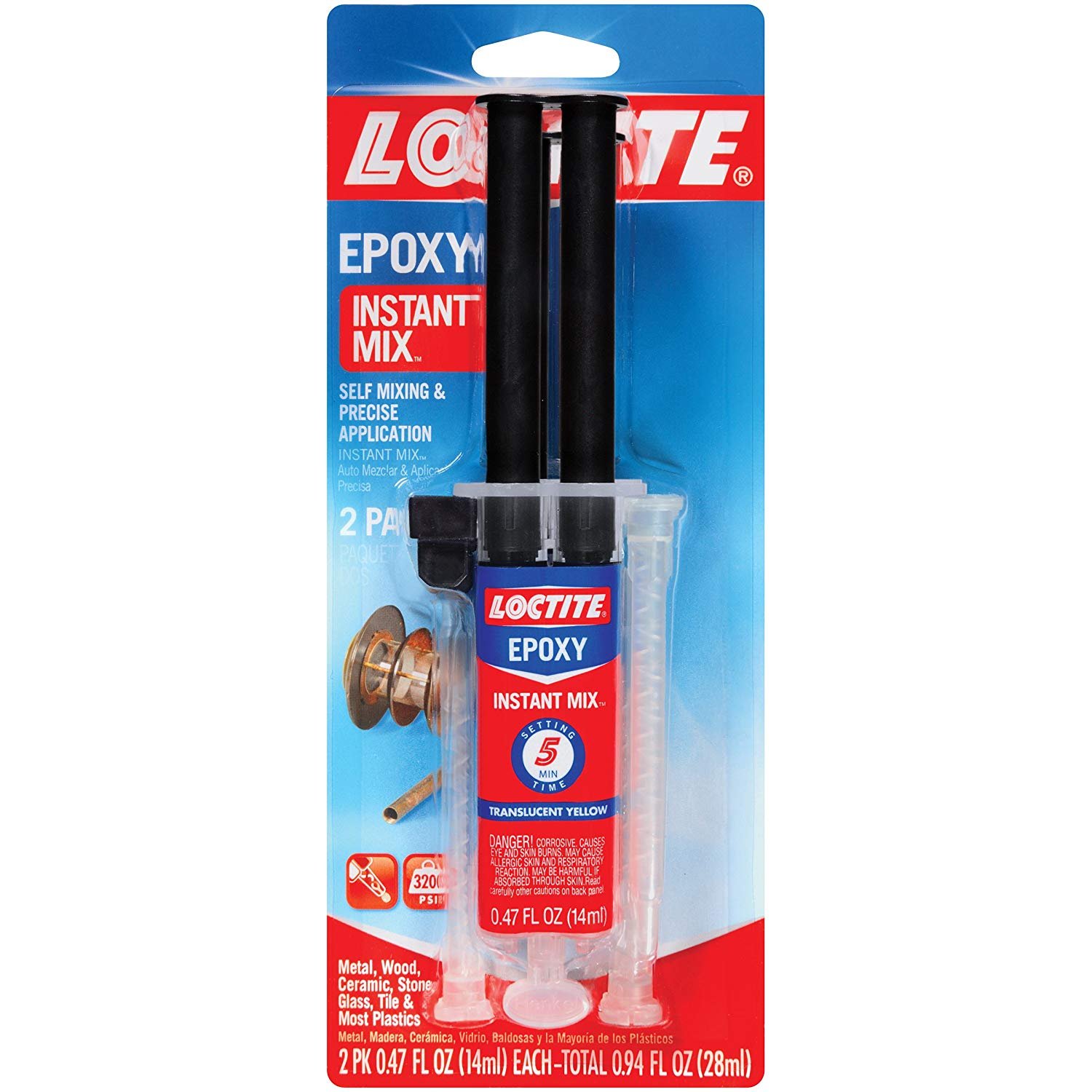 Loctite Resin Epoxy Instant Mix 5 Min USA | Lazada Indonesia