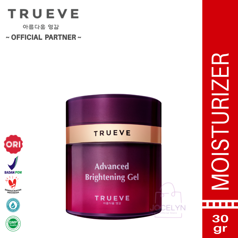 TRUEVE Advanced Brightening Moisturizing Gel - Moisturizer mengunci ...