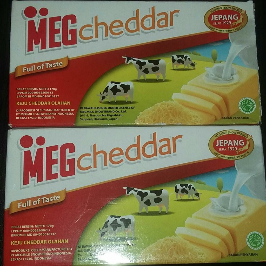 Meg Cheddar Keju 160gr | Lazada Indonesia