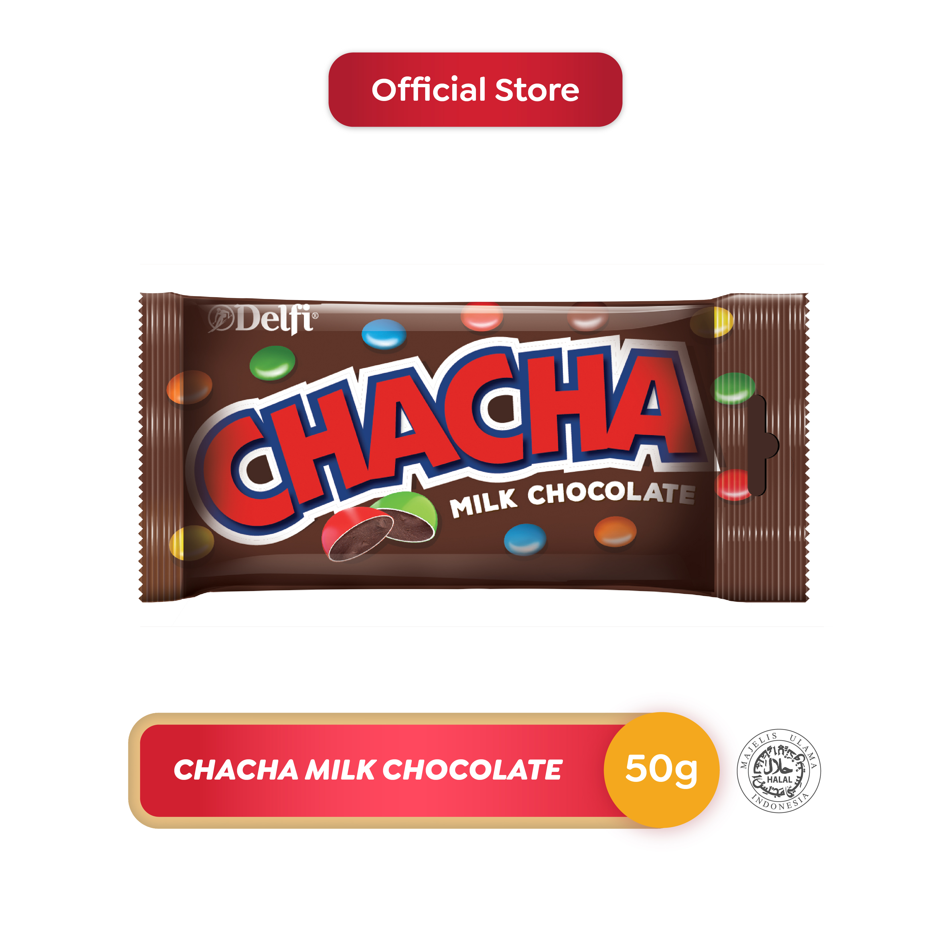 Chacha Milk Chocolate 50 g | Lazada Indonesia