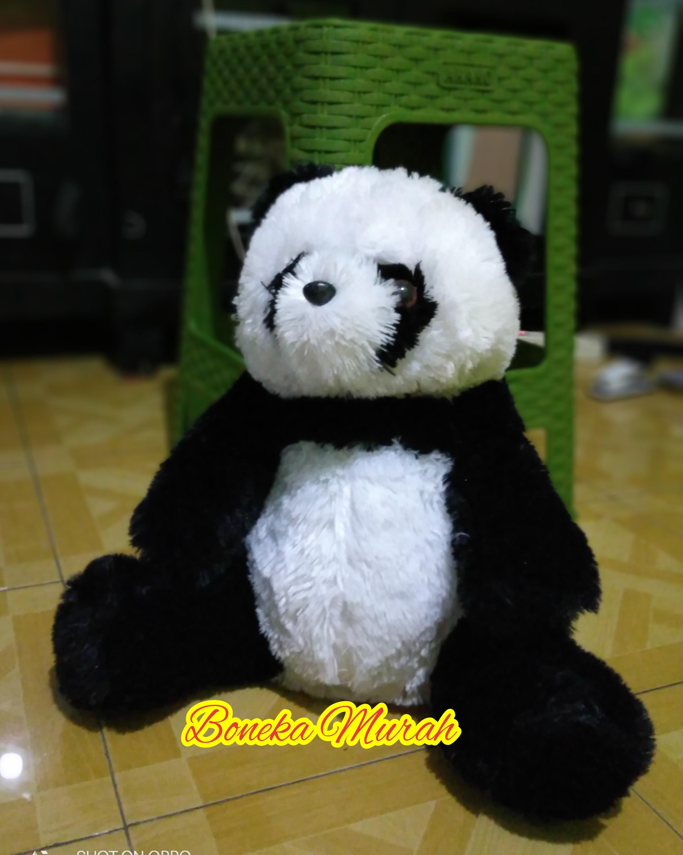 BONEKA PANDA DUDUK 40 CM | Lazada Indonesia