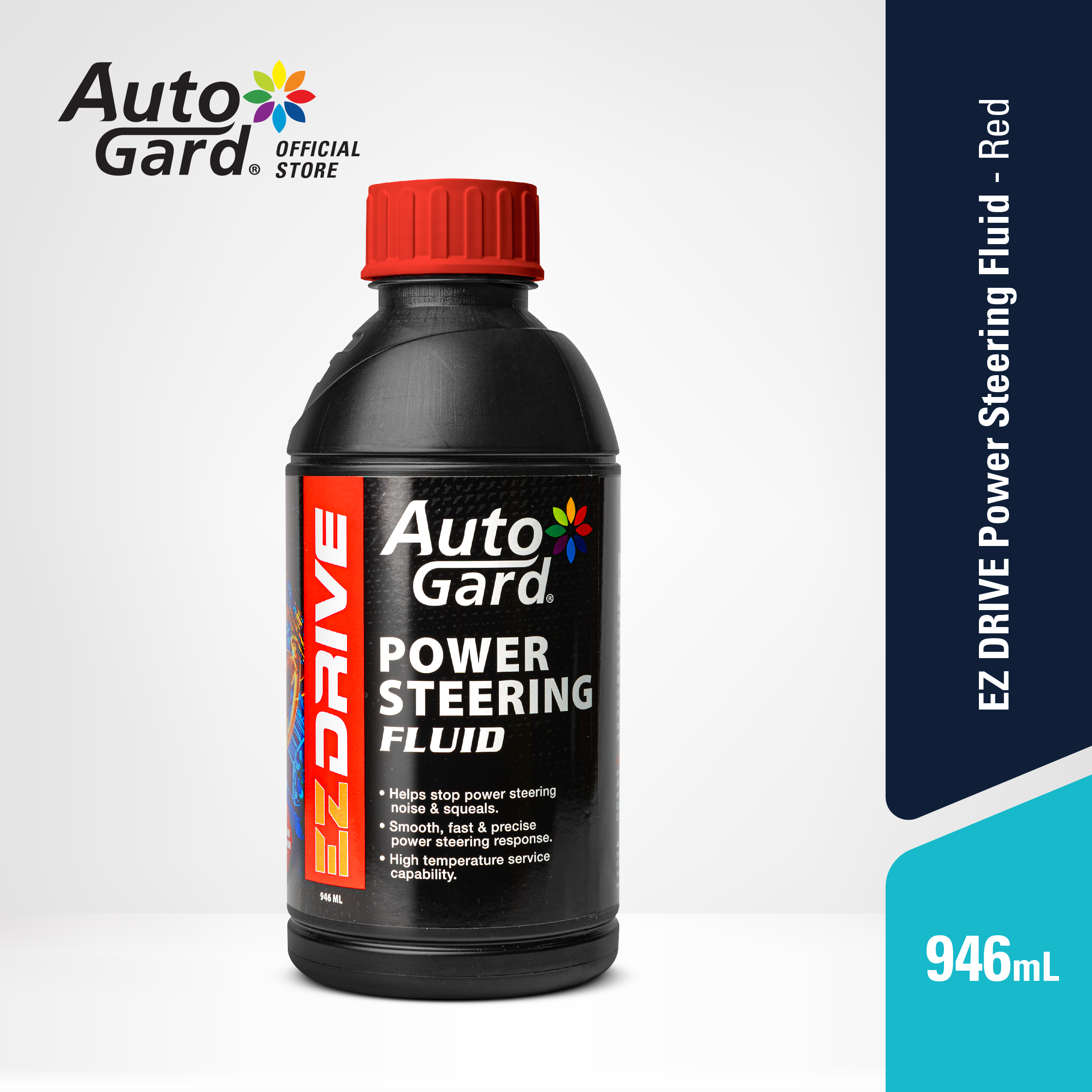 AutoGard EZ DRIVE Power Steering Fluid Merah 946 mL Mobil Bus Truk ...