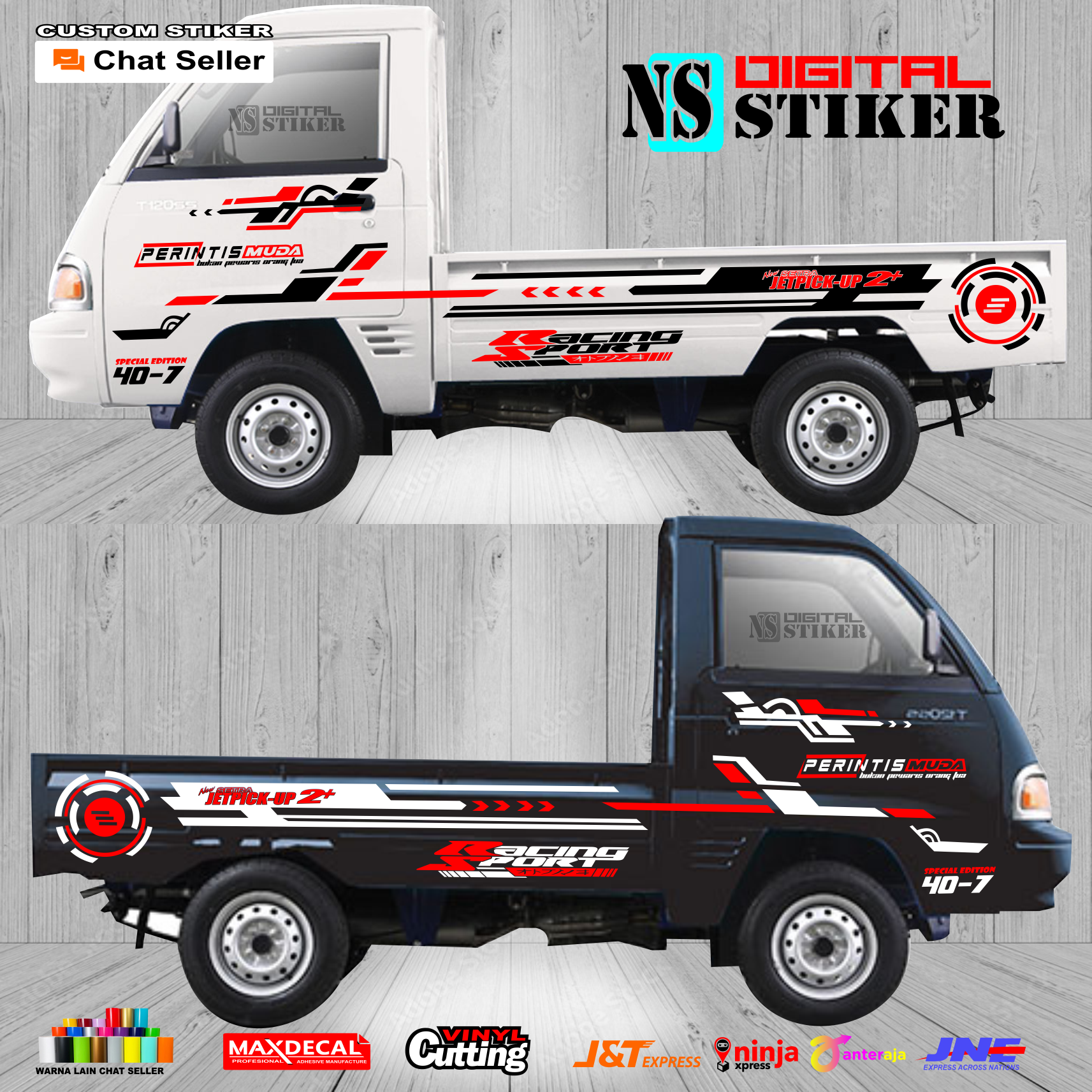 stiker mobil pickup carry futura Stiker Pickup Indonesia stiker ...