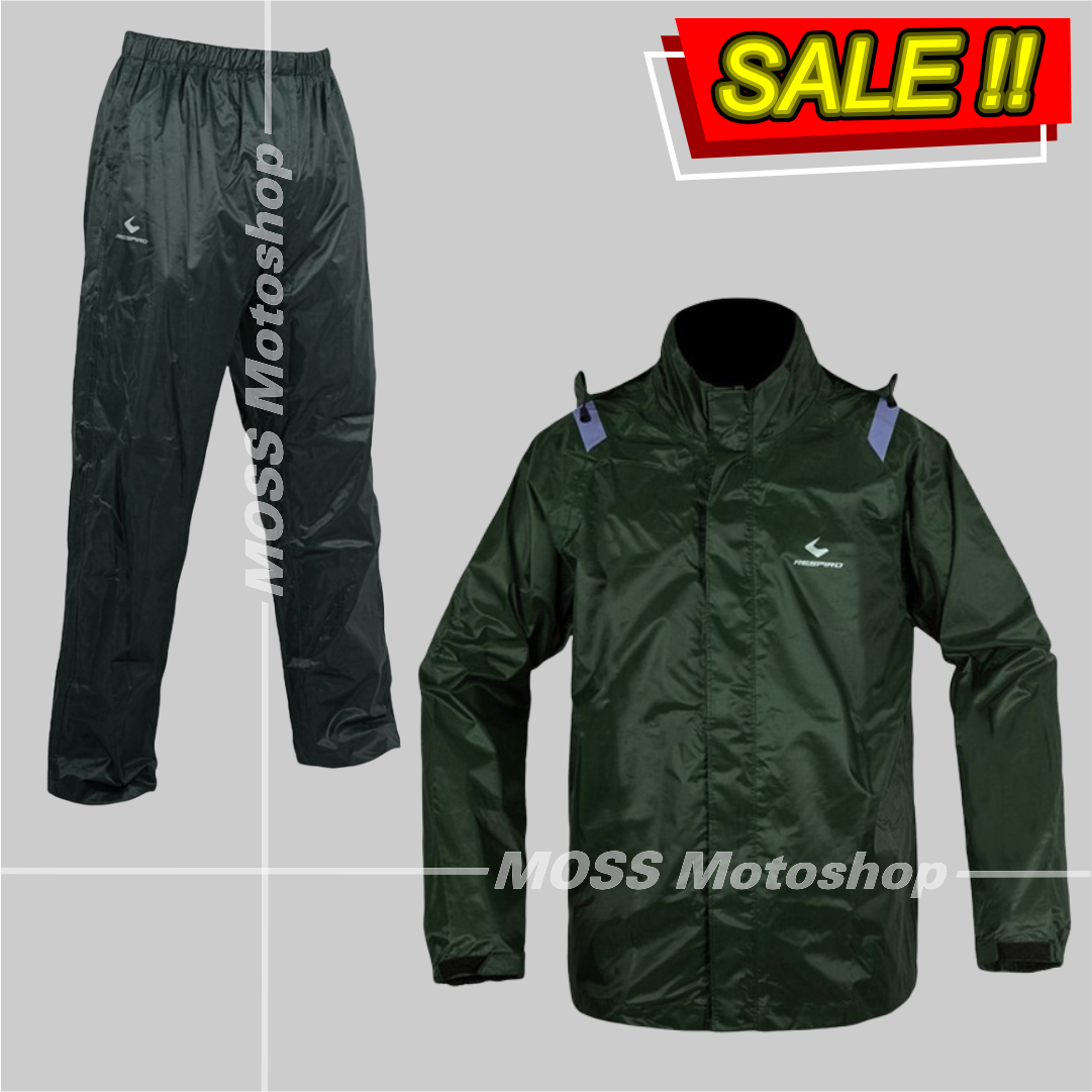 Jas Hujan Rain Coat Jaket Hujan Respiro Challenger R2.0 Olive | Lazada ...