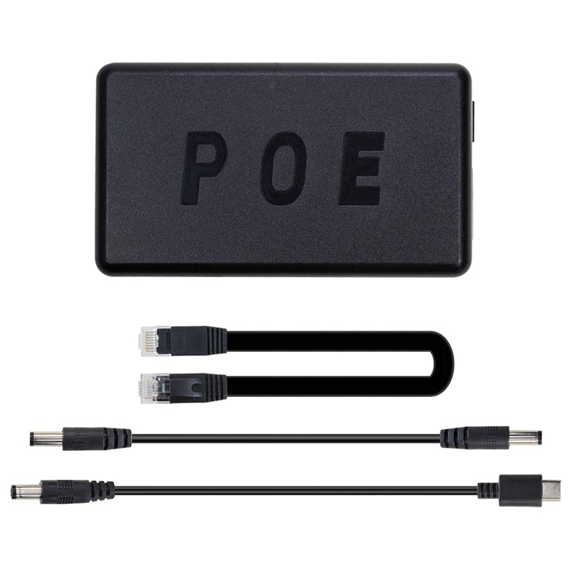 PoE Splitter 5V 4A for Jetson Nano, for Raspberry Pi 4 and More ...