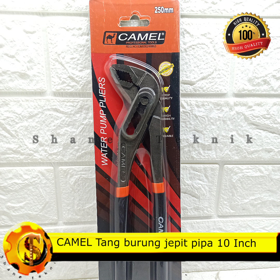 CAMEL / Tang burung jepit / Water pump plier / 10 Inch | Lazada Indonesia