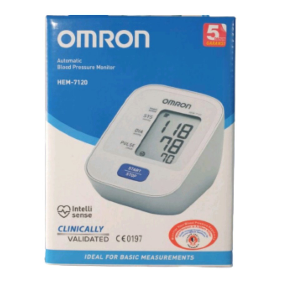 Tensimeter Digital Omron Hem 7120 Alat Tensi Darah Digital Omron Tensi ...