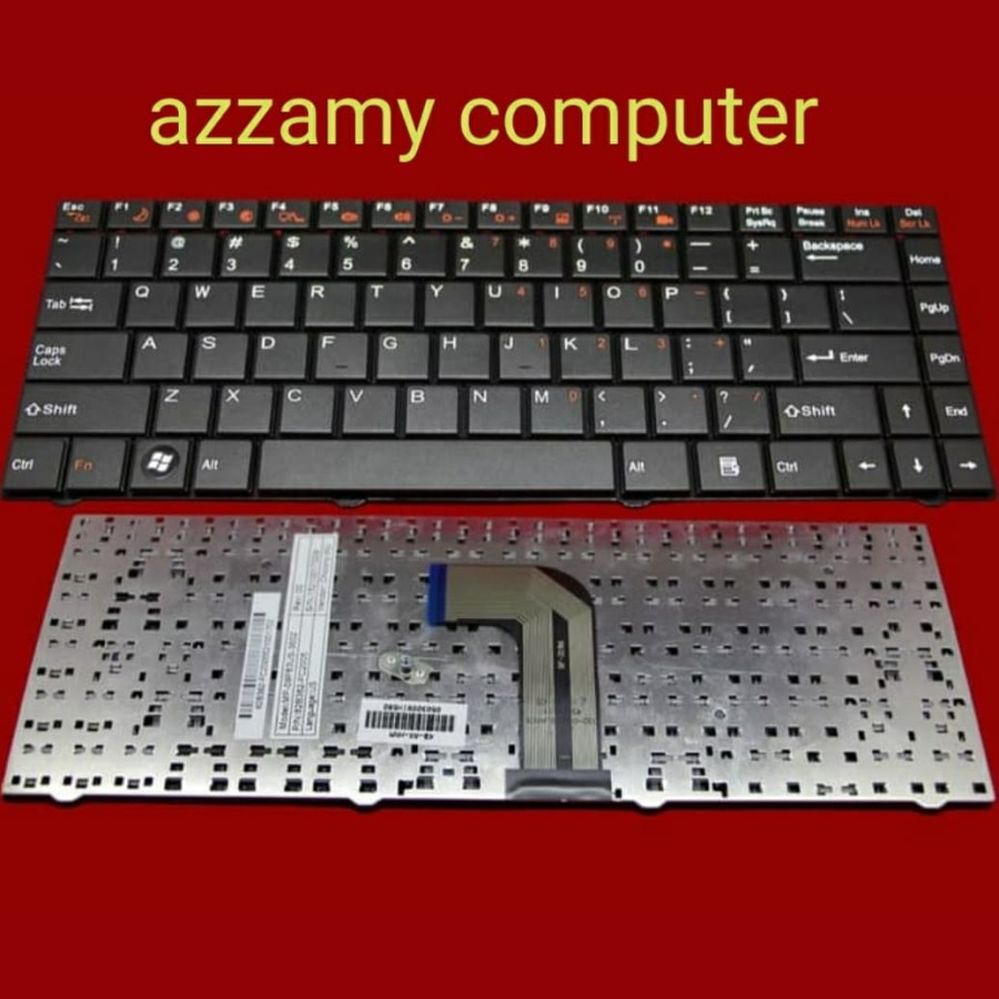 KEYBOARD AXIOO NEON HNM SERIES BLACK | Lazada Indonesia