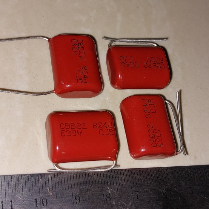 824J 630V Kapasitor Milar CBB22 820NF 630 Volt High 824 CBB Capacitor ...