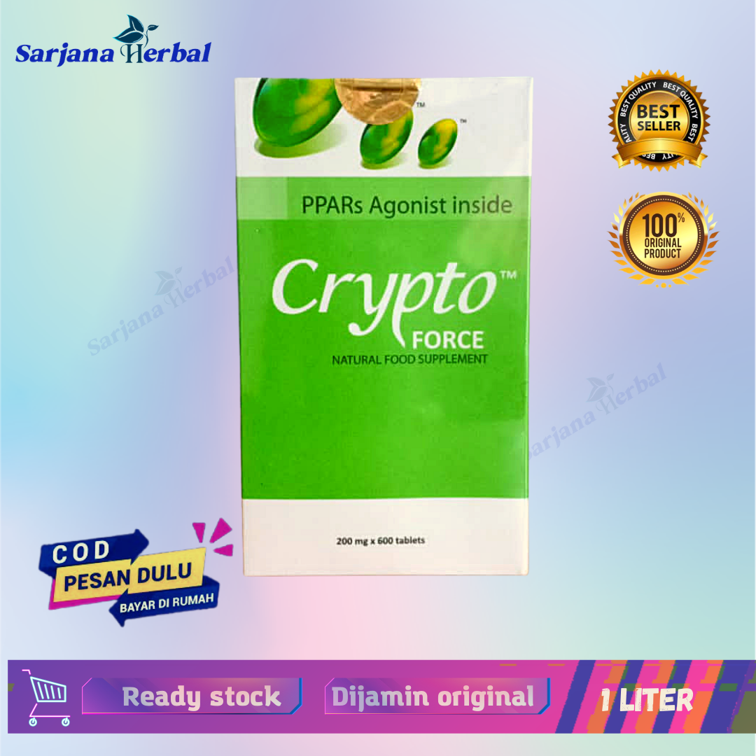 Crypto Force 600 tablet expired 2024 | Lazada Indonesia