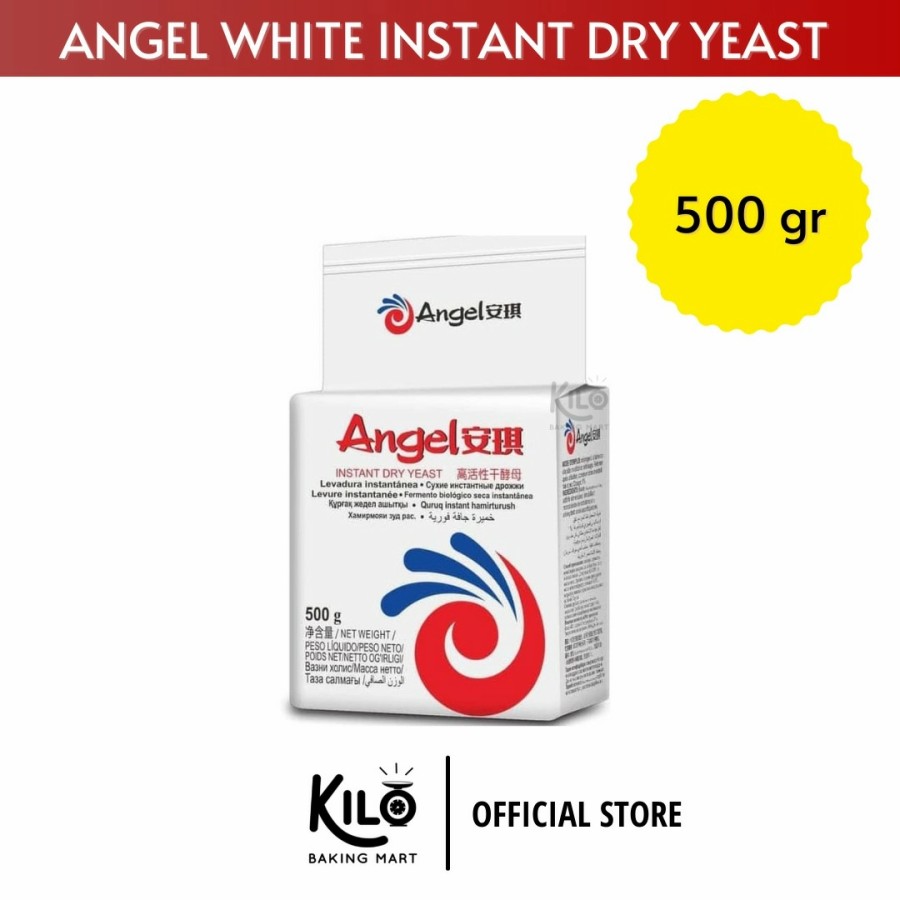 Angel White Instant Dry Yeast Ragi 500 gr | Lazada Indonesia