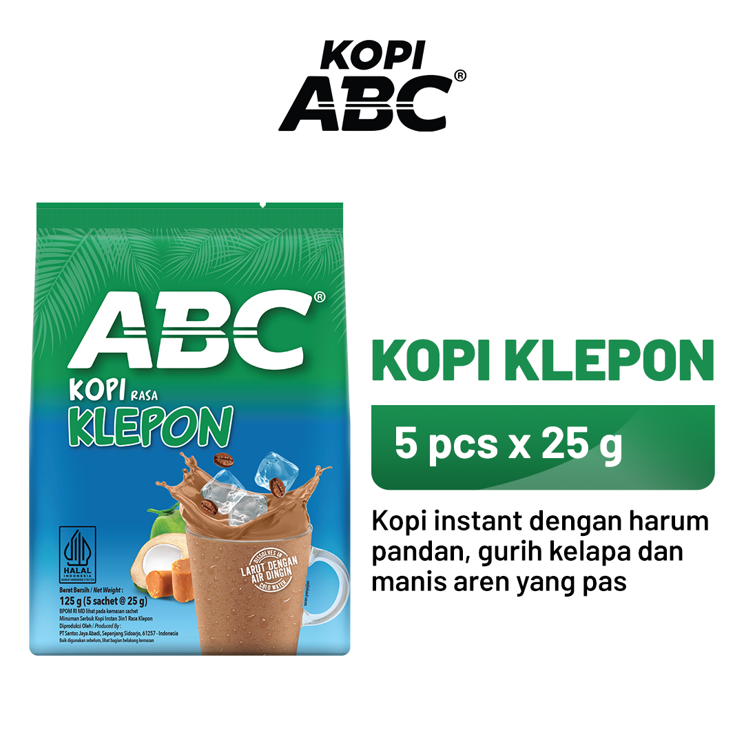 ABC Kopi Klepon 1 Bag (5 x 25 gram) | Lazada Indonesia