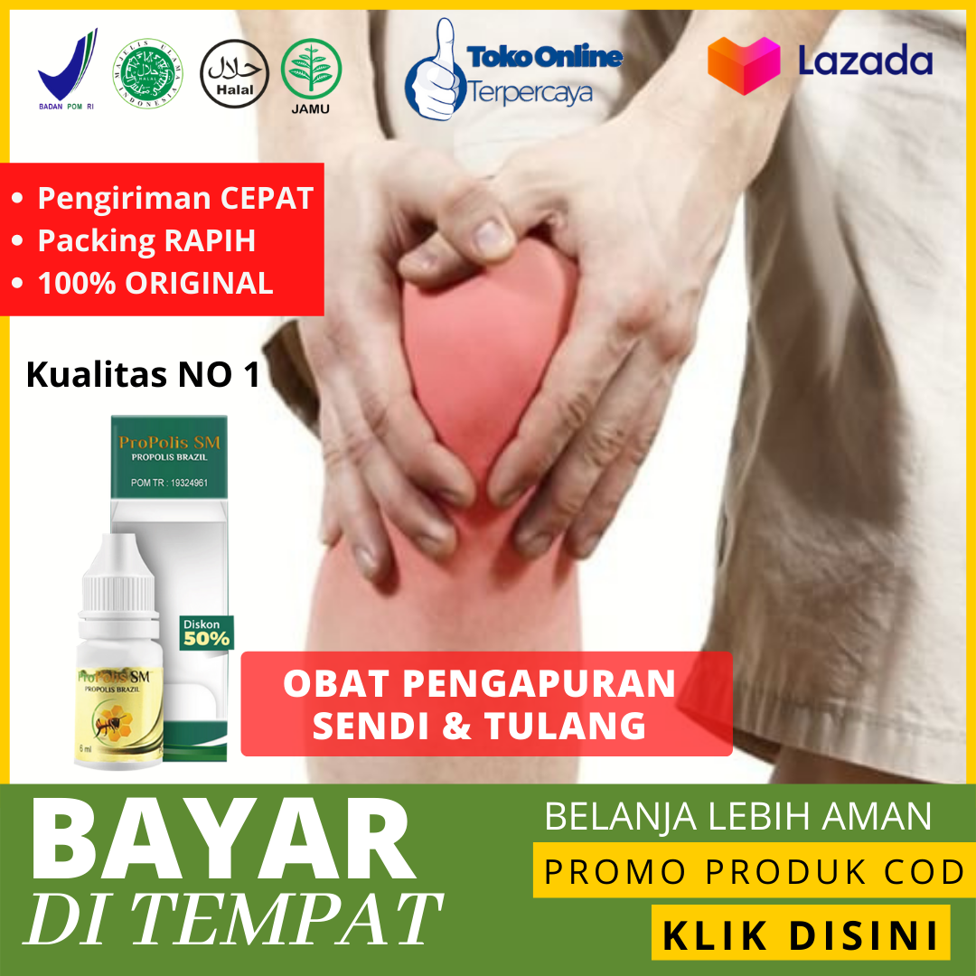 PROPOLIS BRAZIL SM - Obat Pengapuran Sendi, Pengapuran Tulang ...