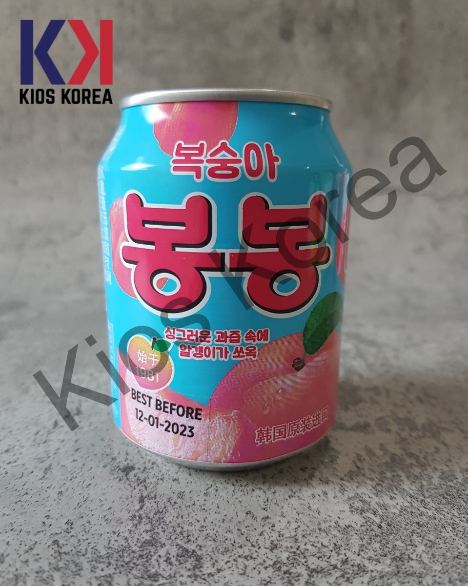 Haitai Bon Bon Crushed Juice Apple Strawberry Pear Grape Peach 238ml - Minuman Import Korea ...