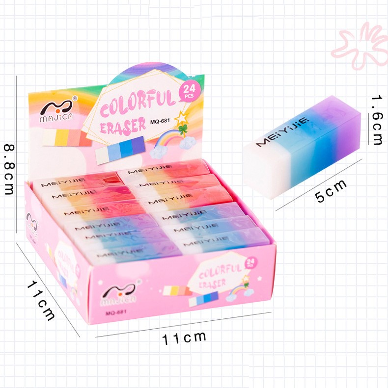 Penghapus Karet / Eraser / Hapusan Pensil Motif Bola dan Buah 1 Pcs ...