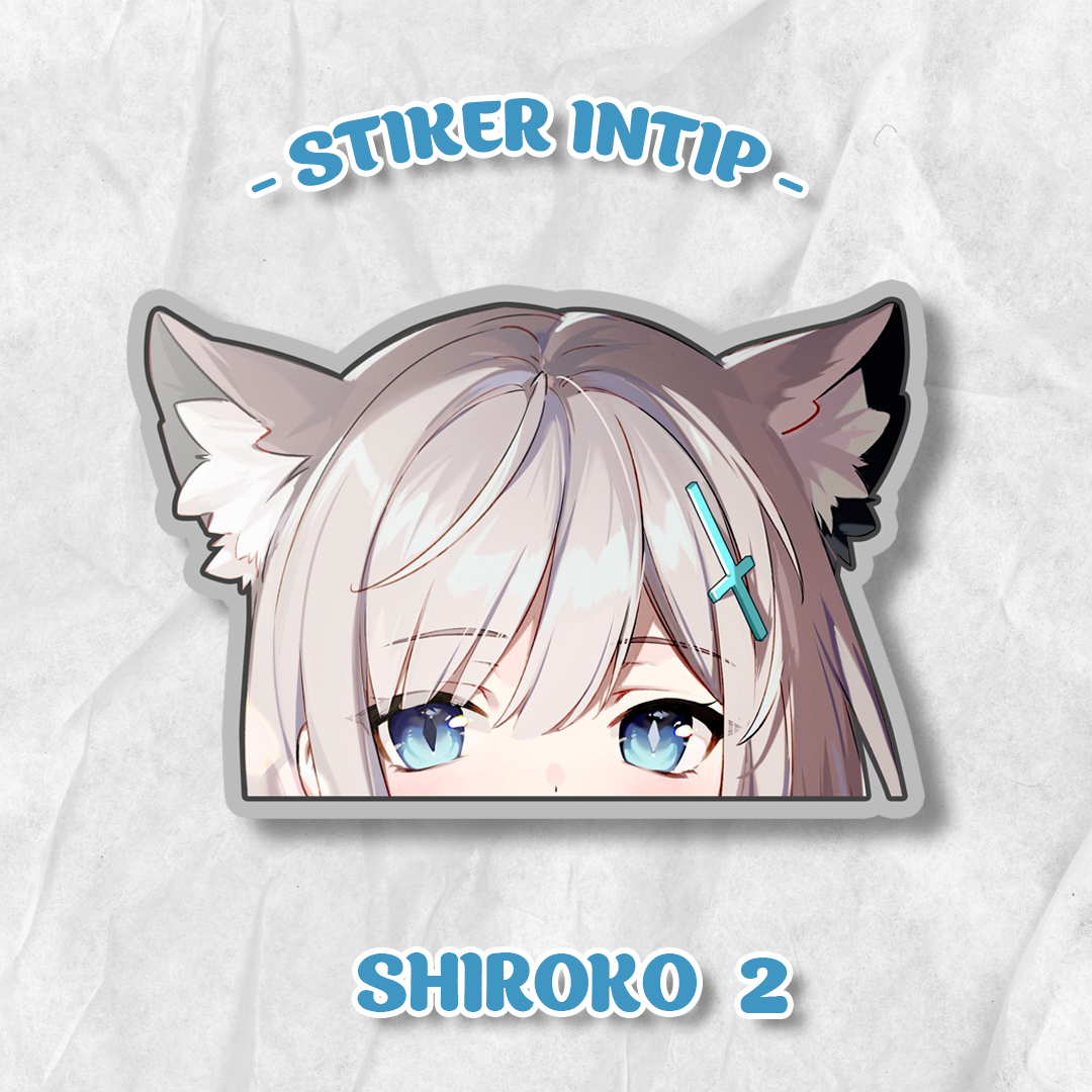 Stiker Intip Shiroko Blue Archive / Sticker Anime Waterproof | Lazada ...
