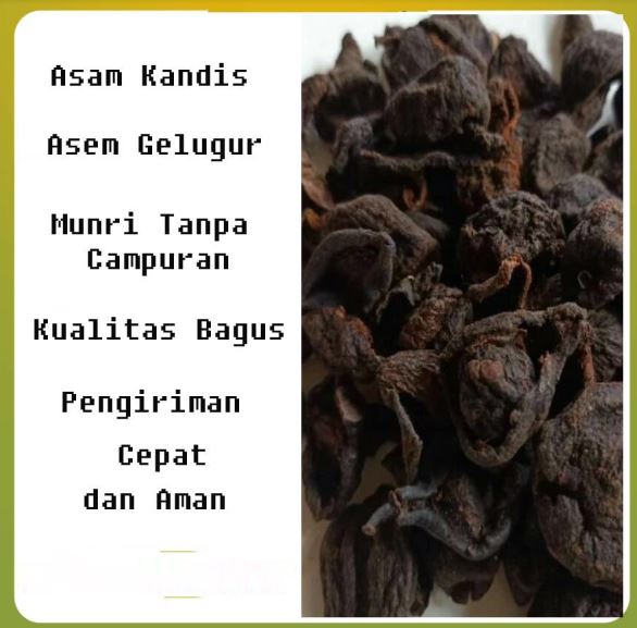 Asam Kandis iSI 100 Gram Kualitas Bagus / Asem gelugur / Rempah / Bumbu ...