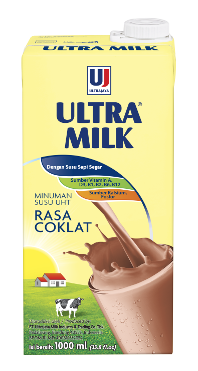 Ultra Milk Cokelat 1000 ml | Lazada Indonesia