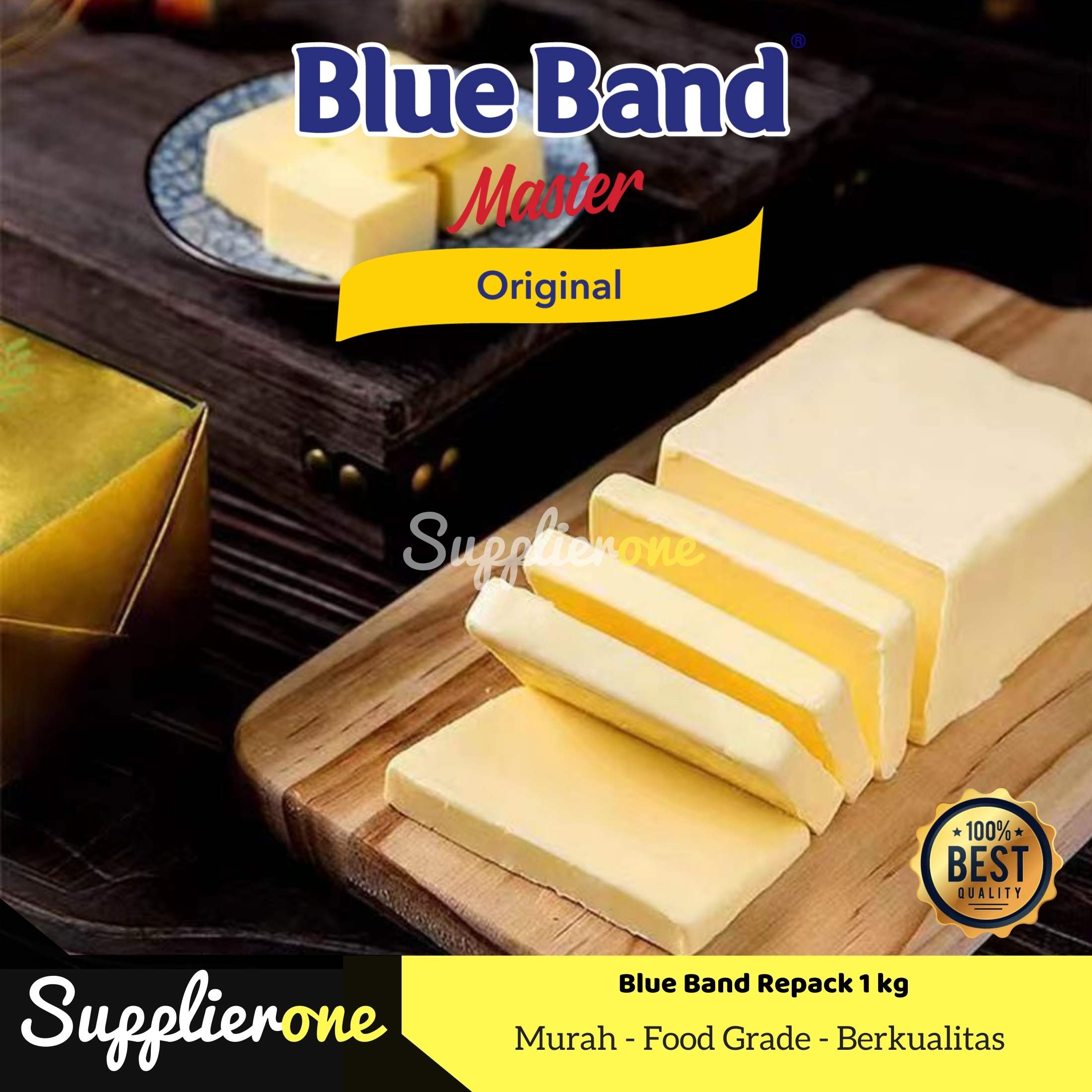 Blue Band Margarin 1kg Mentega Kiloan Blue Band Kiloan Blue