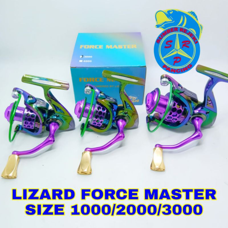 Reel lizard force master 1000-6000 | Lazada Indonesia