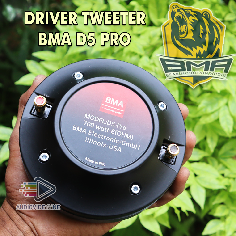 Tweeter BMA D5 Pro Original Power 700 Watt Spul 2 Inch Driver Twiter | Lazada Indonesia
