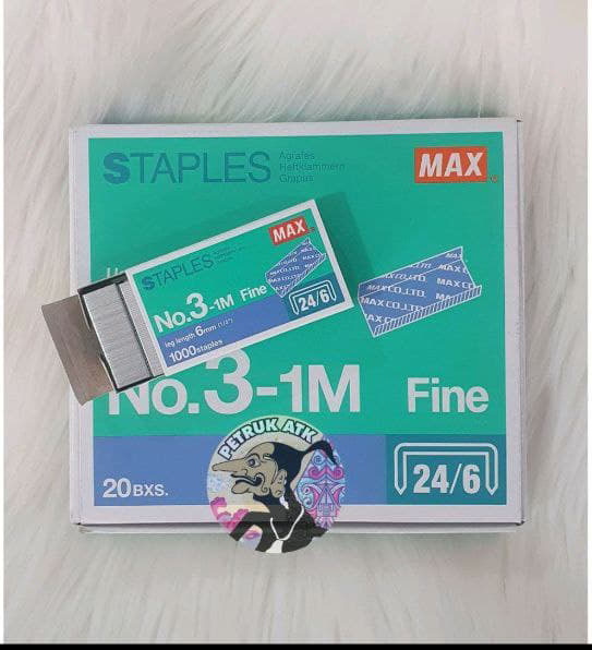 [PAK KECIL] ISI STAPLES MAX NO. 3 / ISI STAPLER HD-50* | Lazada Indonesia