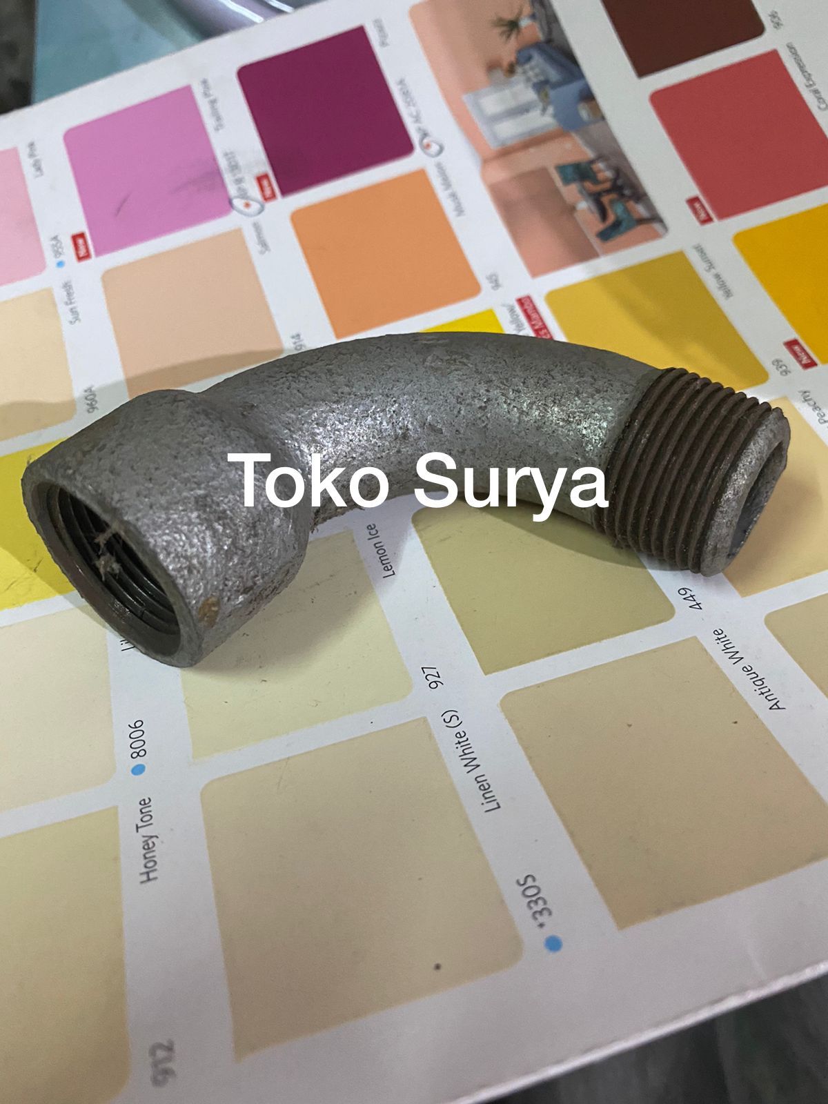 BOK PANJANG 1/2" BESI - LONG ELBOW 1/2" BESI KENI PANJANG 1/2" GBRAND ...