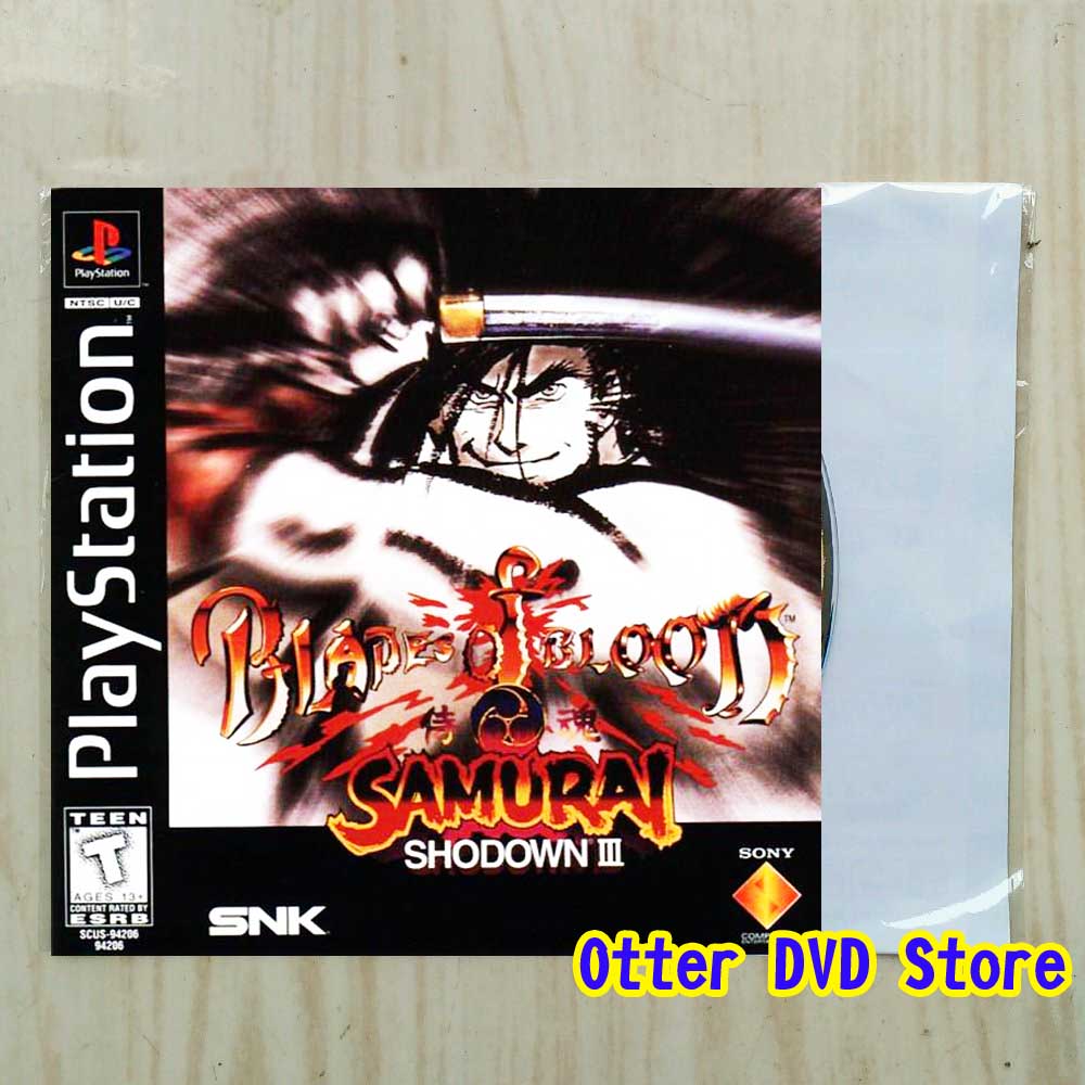 Kaset CD Game Ps1 Ps 1 Samurai Shodown 3 - Blades of Blood | Lazada ...