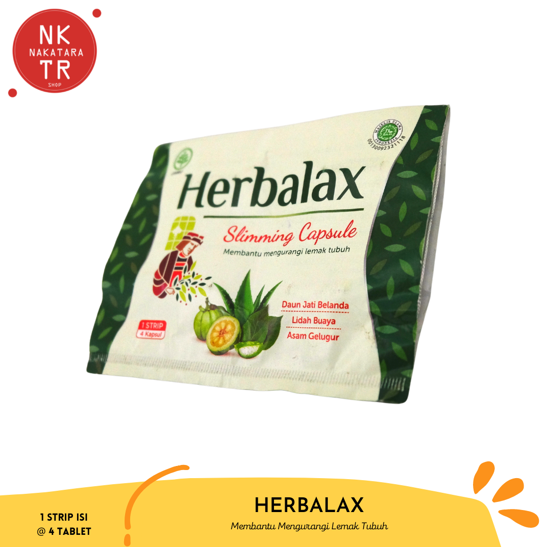HERBALAX SLIMMING CAPSULE ISI 4 TABLET | Lazada Indonesia