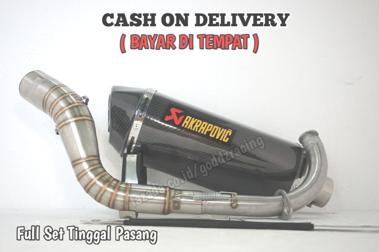Knalpot Racing NMAX New 2020 Akrapovic Carbon Suara Bas Adem | Lazada ...